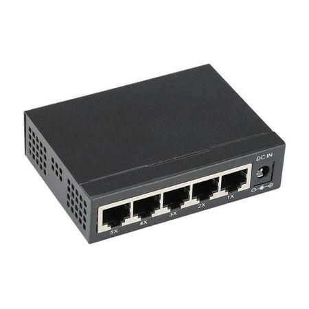 Selm Gigabit Ethernet Splitter, 5 Gigabit Port Switch, Fanless LAN ...