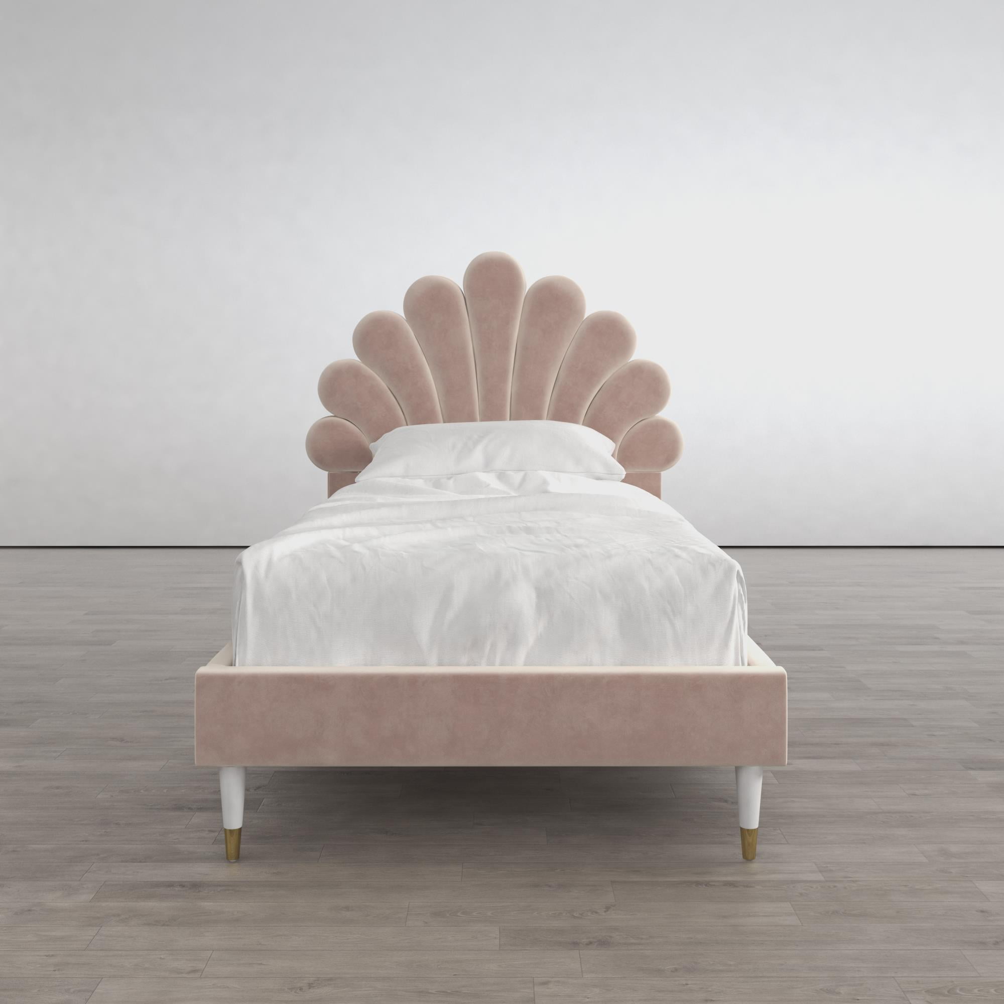 Little Seeds Monarch Hill Upholstered Poppy Bed, Twin, Pink - Walmart.com