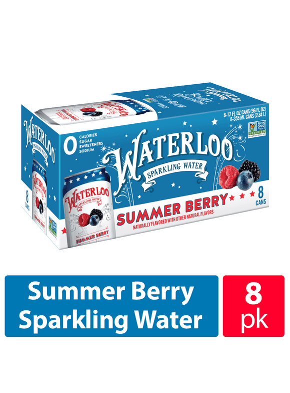Waterloo Sparkling Water in Sparkling Water - Walmart.com
