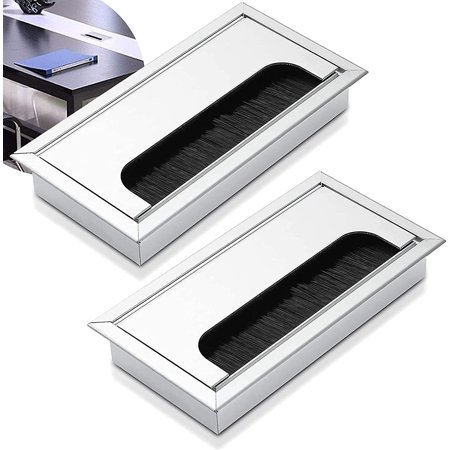 Cable Grommet, 2 Pieces, Tabletop Cable Guide, Cable Cover, Cable ...