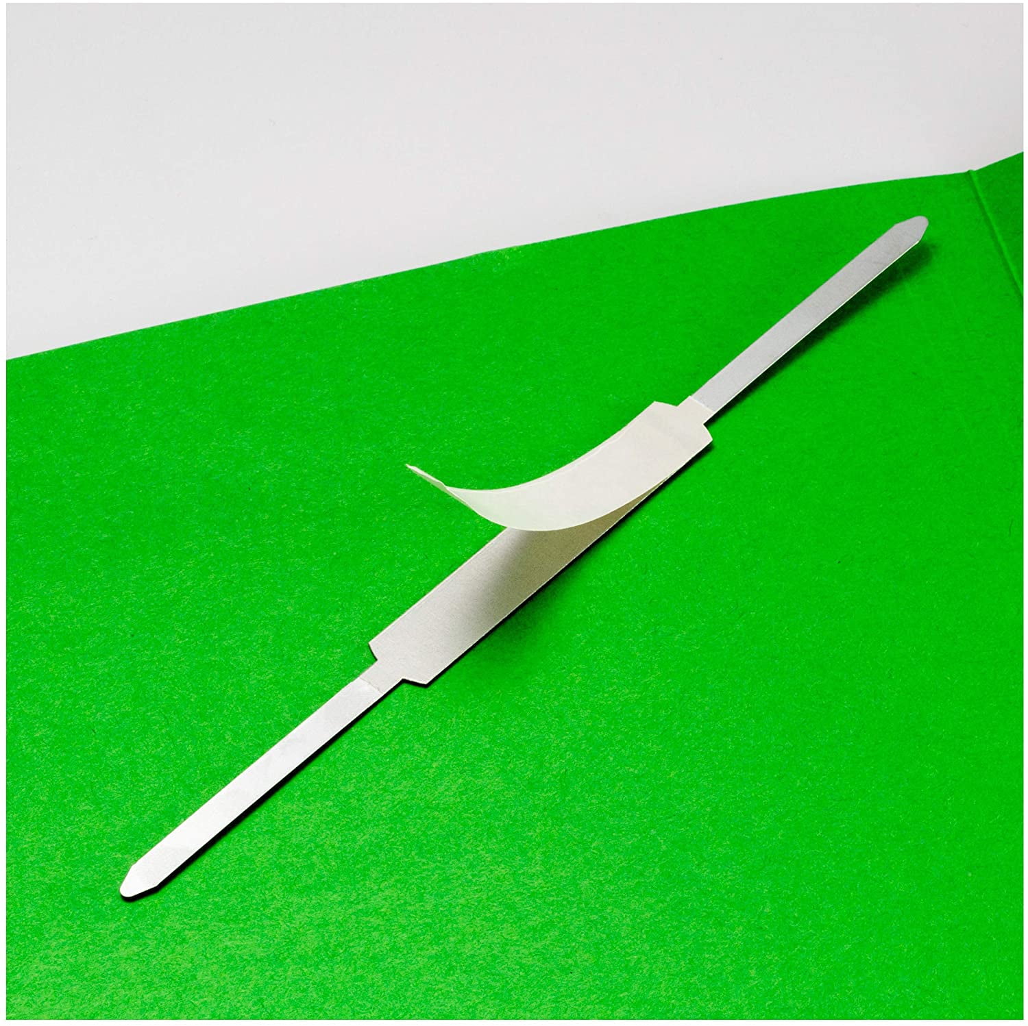 Officemate Self Adhesive Prong Paper Fasteners, Matte Steel Finish, 2 ...