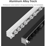 GXCZ Embedded Invisible Curtain Track Room Divider Curtain Rods ...