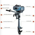 Miumaeov YADAO 3.5HP 2 Stroke Outboard Motor Inflatable Fishing Boat ...