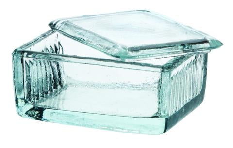 Glass Staining Dish for 10 or 20 Slides with Grooves- Eisco Labs ...