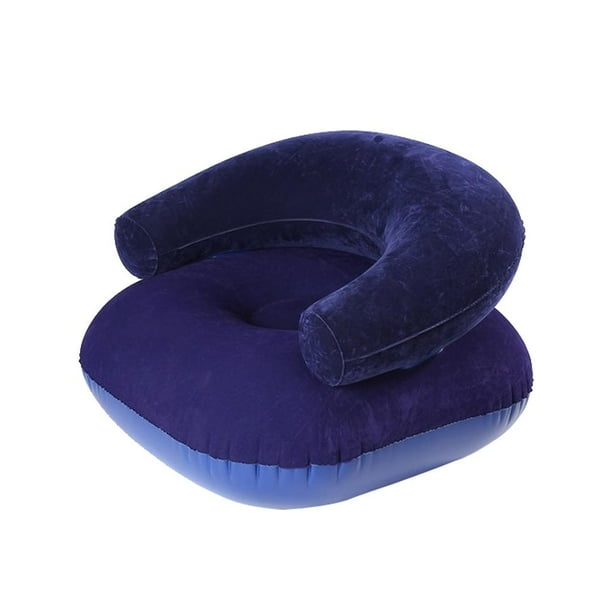 Cama Inflable Ottoman De Del Amortiguador De La Almohada De La Espalda ...
