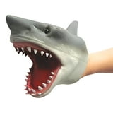 Schylling Soft Rubber Shark Hand Puppet Toy for Children Ages 3 ...