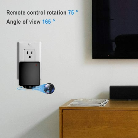 Hidden Camera Charger Mini Spy Camera with Motion Detection，Wall ...