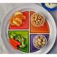 MyPlate 4pk Portion Control Plate for Teens, Adults - Reusable Diet ...