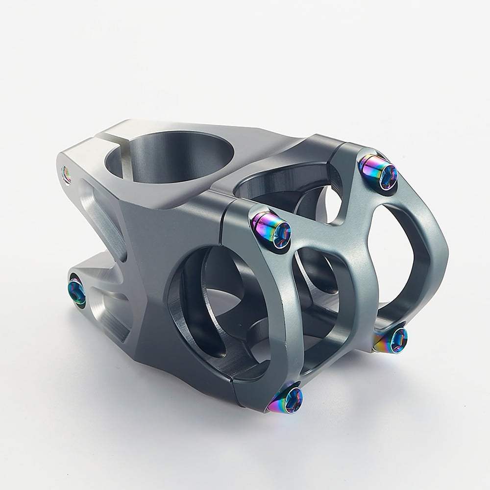 Mountain Bike Stem Dazzling Two Color CNC Ultra Light Skeleton Short ...