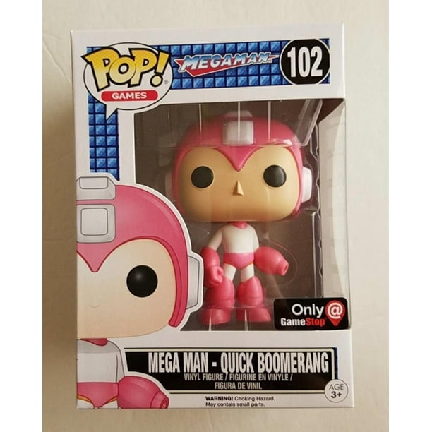 ¡Funko POP! Juegos Quick Boomerang Mega Man Exclusivos #102 | Walmart ...