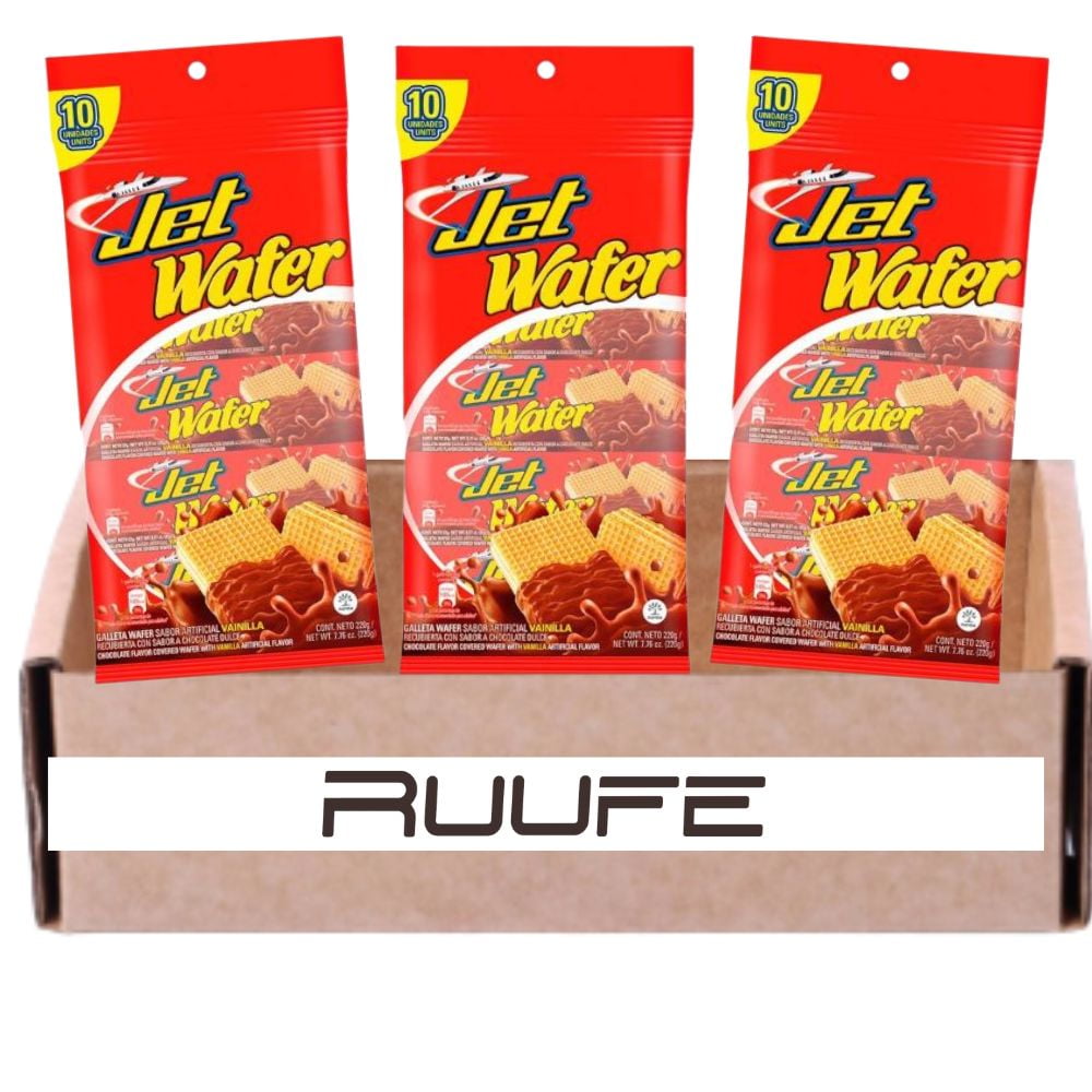 Wafer Jet (Pck of 3 - 10 count per pck) Wafer cracker covered in ...