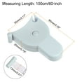 Uxcell 2pack Body Measure Tape 150cm Automatic Telescopic Tape Measure ...