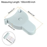 Uxcell 2pack Body Measure Tape 150cm Automatic Telescopic Tape Measure ...