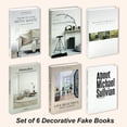 6 PCS DIY Faux Books for Decoration, Designer Luxury Modern Fake ...