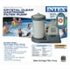 Intex Krystal Clear 2500 GPH Swimming Pool Filter Cartridge Pump With ...