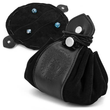 Cusdie 2 in 1 Dice Rolling Mat & Zippered Dice Holder Dice Tray ...