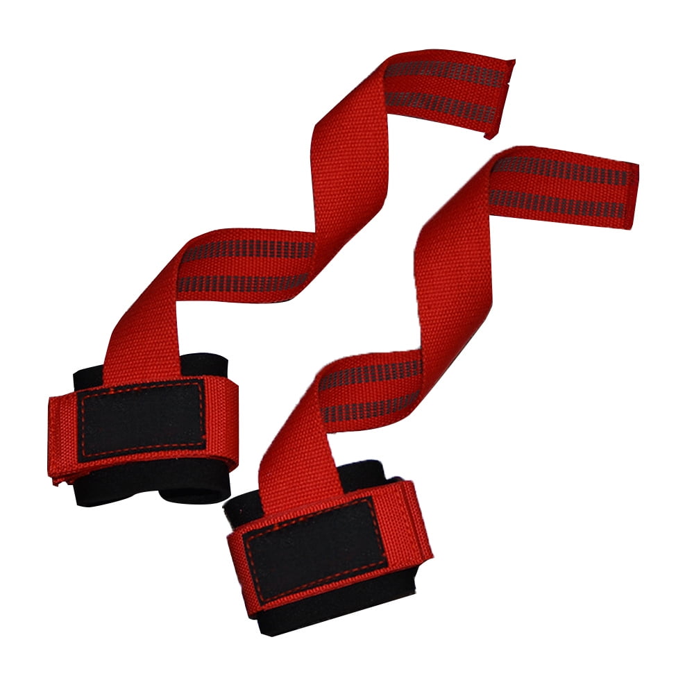 Lifting Straps - Padded Wrist Support Wraps - for Powerlifting, Gym ...
