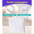 4 Pack Activity Log Notepad - 11''x8.5'' Daily Log Book Portrait Letter ...