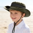 Kids Winter Hat Childrens Wide Brimmed Fishermans Hat Outdoor Hiking ...