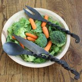 Feasting Utensils w/Pouch - Viking and Medieval Feastware - Set of Iron ...