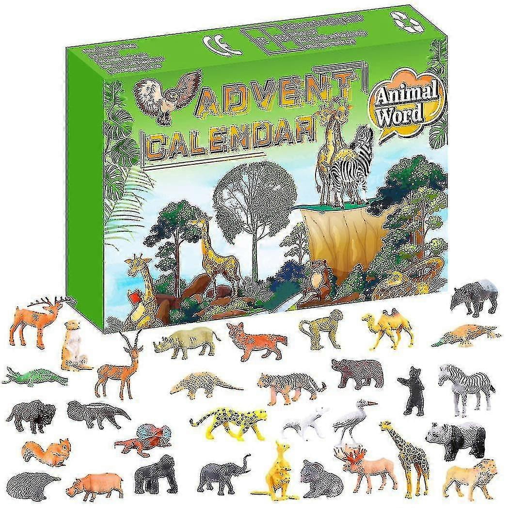 2023 Christmas Advent Calendar Christmas Animal Blind Box Kit -m4 ...