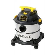 STANLEY 8 gal Stainless Steel Wet Dry Vacuum with Hose Accessories and ...
