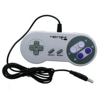 Old Skool Nintendo SNES USB Controller Video Game Gamepad for PC and ...