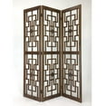 Wayborn Red Chamber Room Divider in Brown - Walmart.com