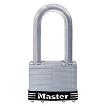 Master Lock 2" W Stainless Steel 4-Pin Tumbler Laminated Padlock 1 pk ...