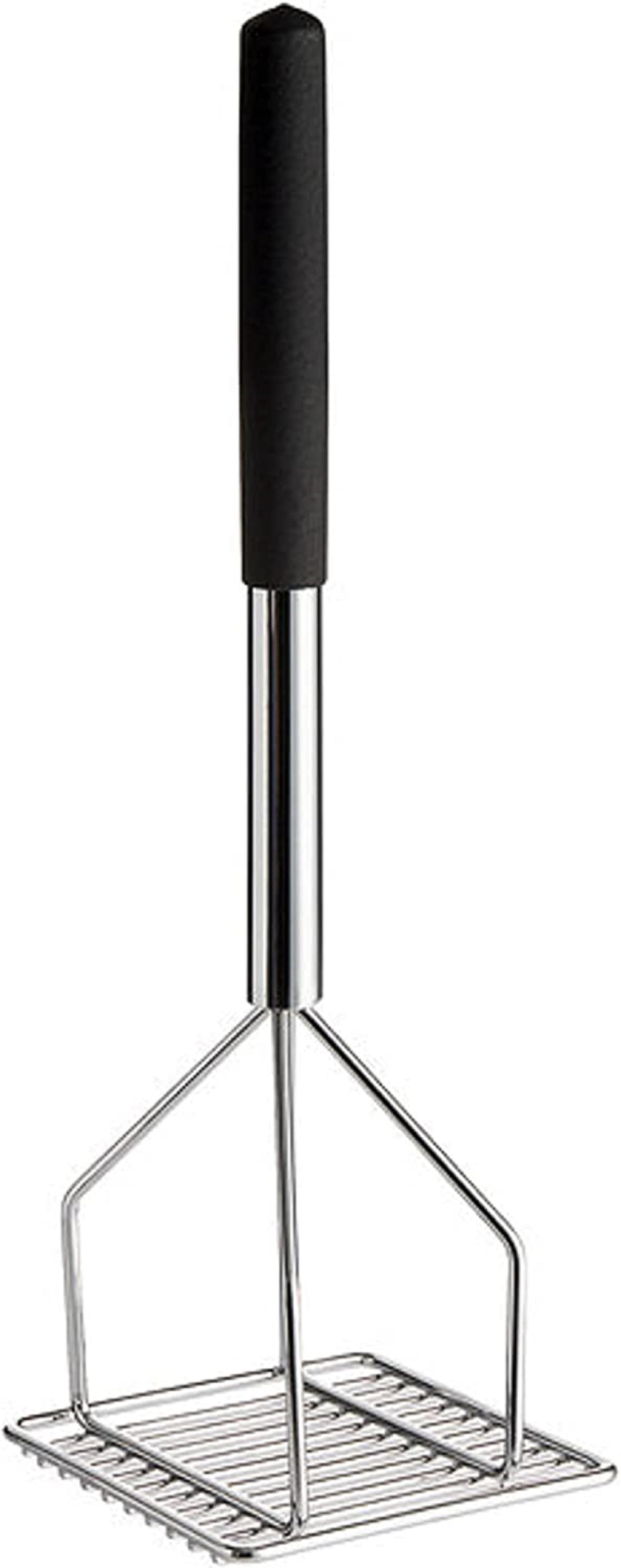 Truecraftware – 18- inch Square Shape Potato Masher Chrome Plated with ...