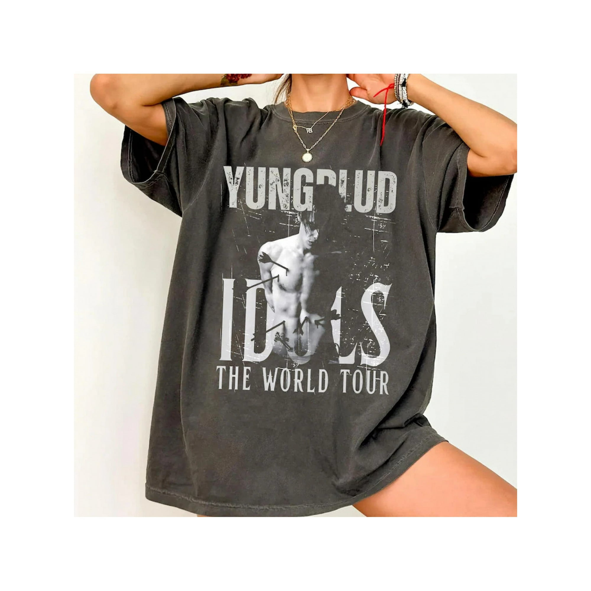Click here for Yingd T Shirt Yungblud Tour Graphic Official Idols... prices
