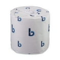 Boardwalk B6145 Bathroom Tissue, Standard, 2-Ply, White, 4 X 3 Sheet ...