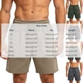 Bpyeka Men's Loose Straight Fit Casual Sweat Shorts, Drawstring ...