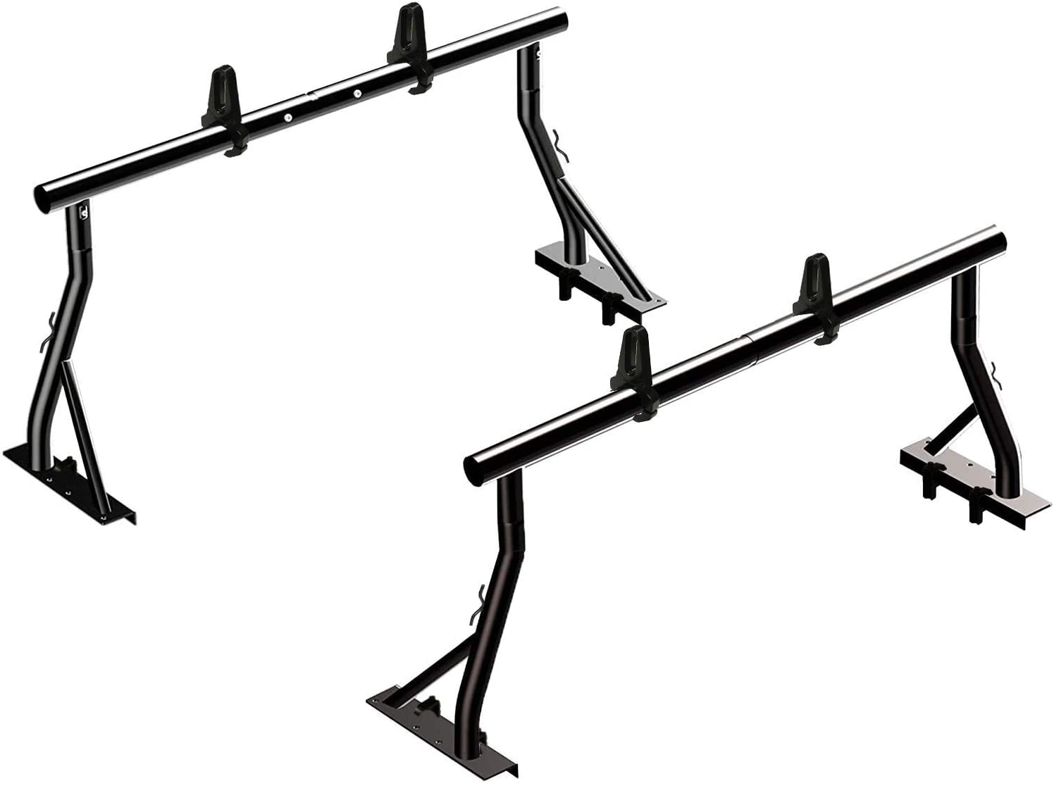 TMS 800 LB Extendable Non-Drilling Pick Up Ladder Lumber Utility Rack ...