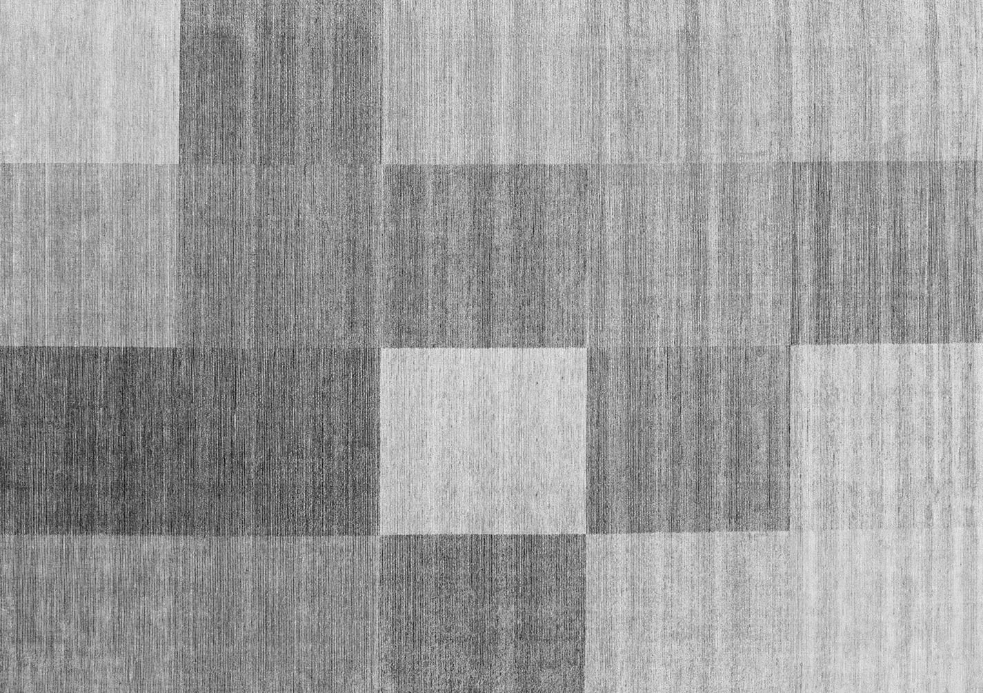 Ahgly Company Indoor Rectangle Checkered Gray Modern Area Rugs, 2' x 5 ...