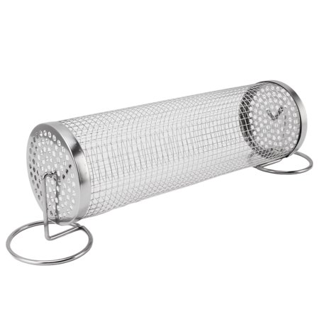 BBQ Net Tube, Rolling Grilling Basket, Grilling Basket Ever for Outdoor ...