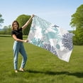 Flags for Outside 3x5 ft Teal Crab Outdoor Flags Double Sided Grommets ...
