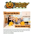 Halloween Pumpkin Carving Kit - Large & Small Glove Scraper Cleaning ...