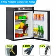 Smad 3 Way Caravan Propane Fridge 110V/12V/LPG Gas Refrigerator for RV ...