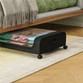 Under Bed Storage with Wheels Underbed Storage Containers with Lids ...