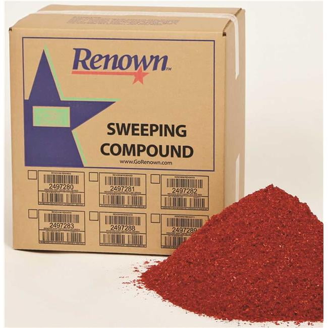 Renown Ren04002 Renown Sweeping Compound Oil Base With Grit 25 Lb. Box ...
