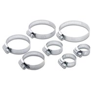 Wideskall 40 Pieces Key Type Twist Adjustable Stainless Steel Hose ...