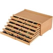 U.S. Art Supply 10-Drawer Craft Organizer Box - Stackable, 5 ...
