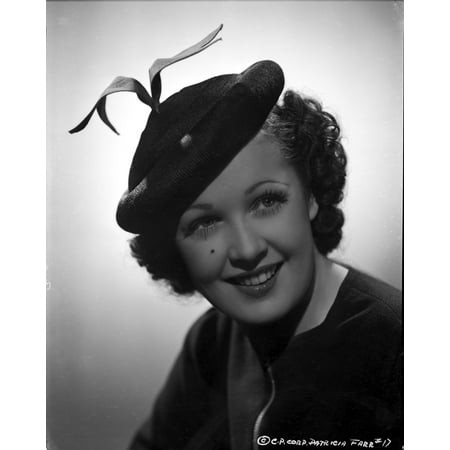 Pat Farr on Dark Top with Designed Hat Portrait Photo Print (24 x 30 ...