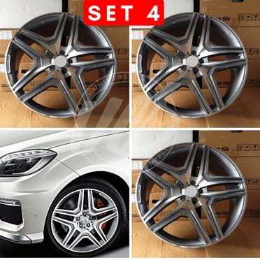 NEW 22 inch x 10 Alloy Wheels Rims Compatible with Mercedes Benz 5 lug ...