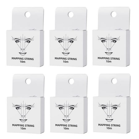 10m Pre Inked Mapping String Microblading Eyebrow Marker Thread Line ...