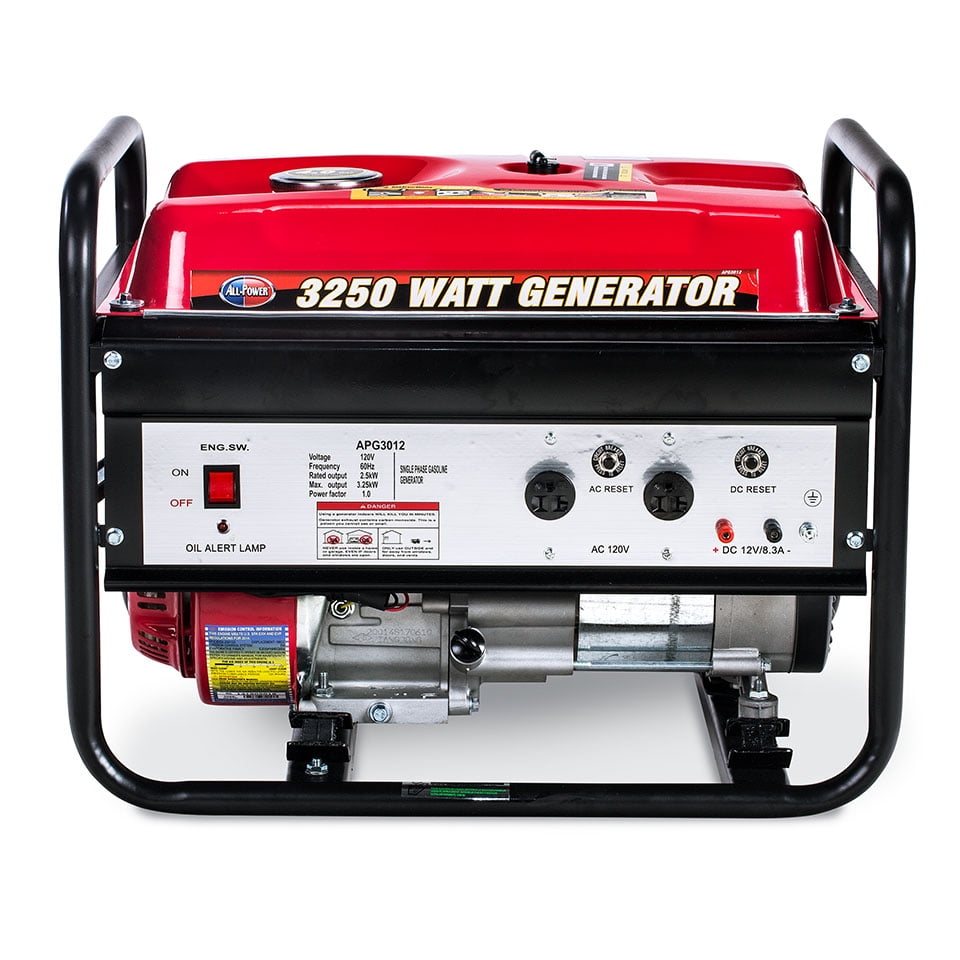 All Power America 3250 Watt Generator APG3012, 3250W Gas Portable ... All Power America 3250 Watt Generator APG3012, 3250W Gas Portable ...