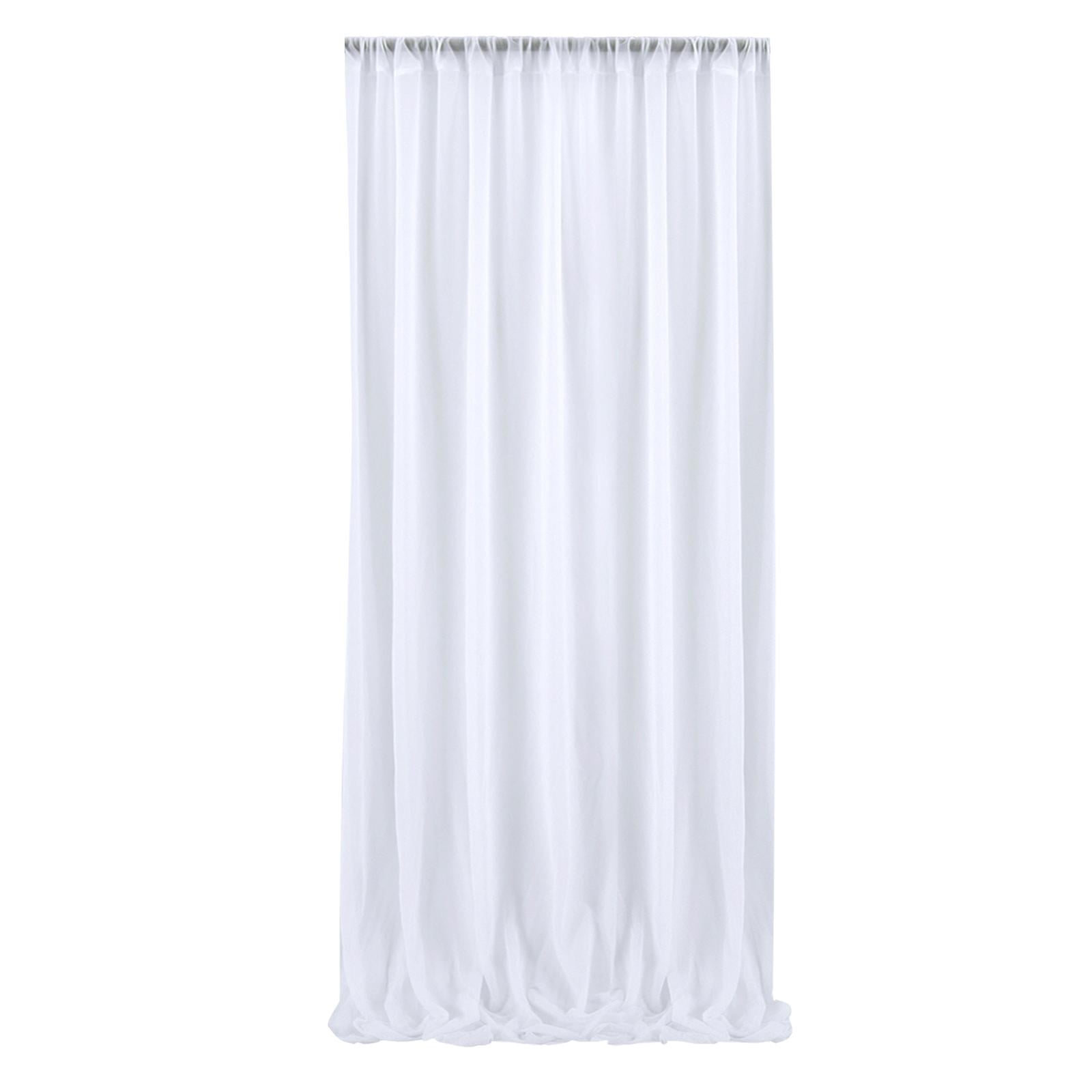 Click here for Tnarru White Curtain Backdrop Panels 4.9x7ft Backg... prices
