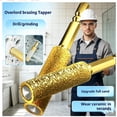 2 in 1 Hexagonal Diamond Hole Saw Dry Drilling for Porcelain Tile ...