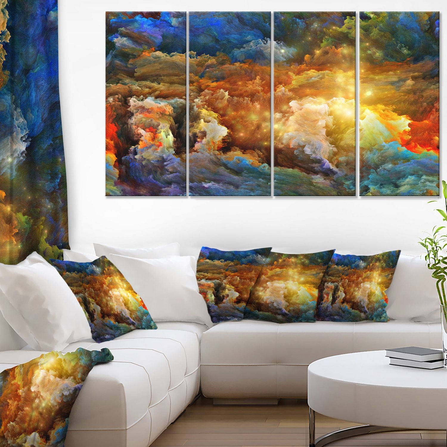 Click here for Designart Design Art What Colors May Come Canvas P... prices